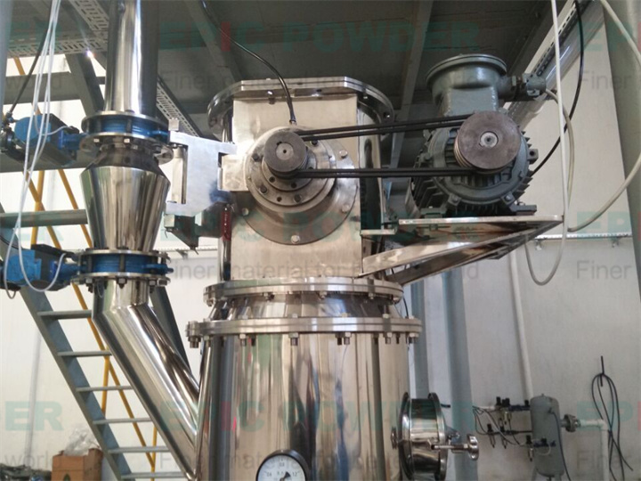 170目硫磺团聚体超细磨粉设备 青岛优明科粉体设备满足大气污染排放标准-青岛优明科粉体机械有限公司